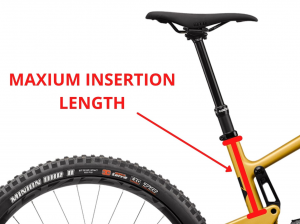 Dropper Post Size Calculator - Bike Faff